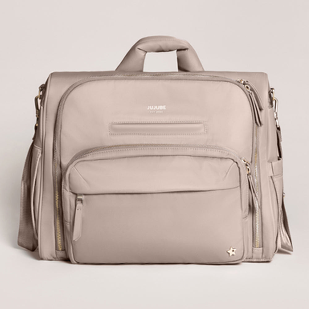 Jujube Signature Satchel Bag - Taupe – Paveels