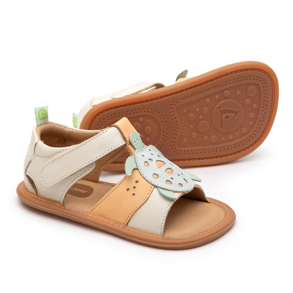 Tip Toey Joey Sandals - Sea Turtle Tapioca Papaya Wan Blue – Paveels