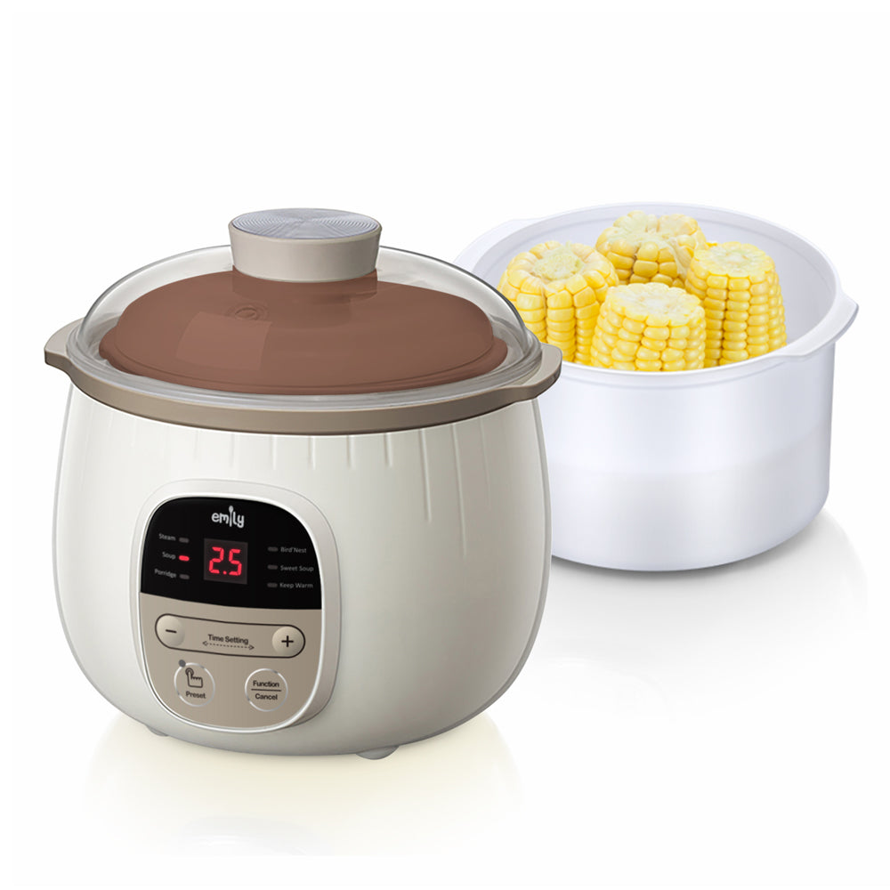 Emily Slow Cooker + Steamer 0.8L – Paveels