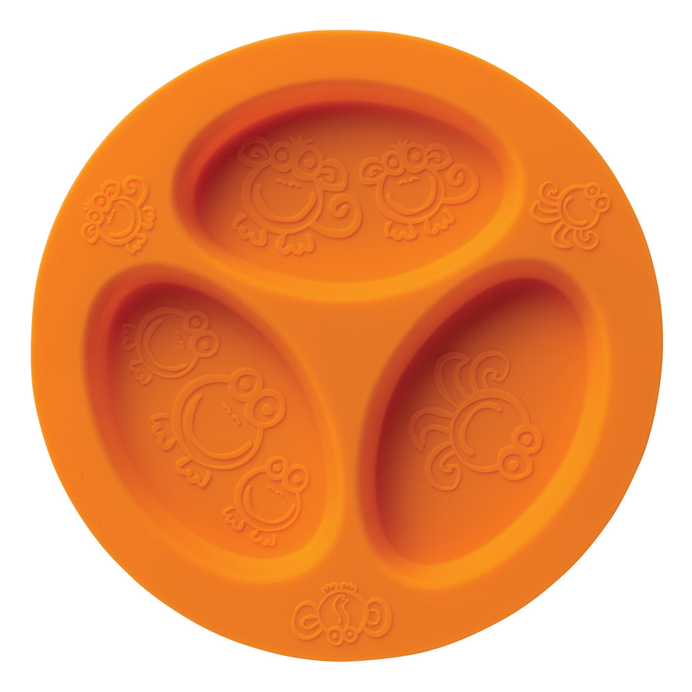 Oogaa Silicone Divided Plate – Paveels