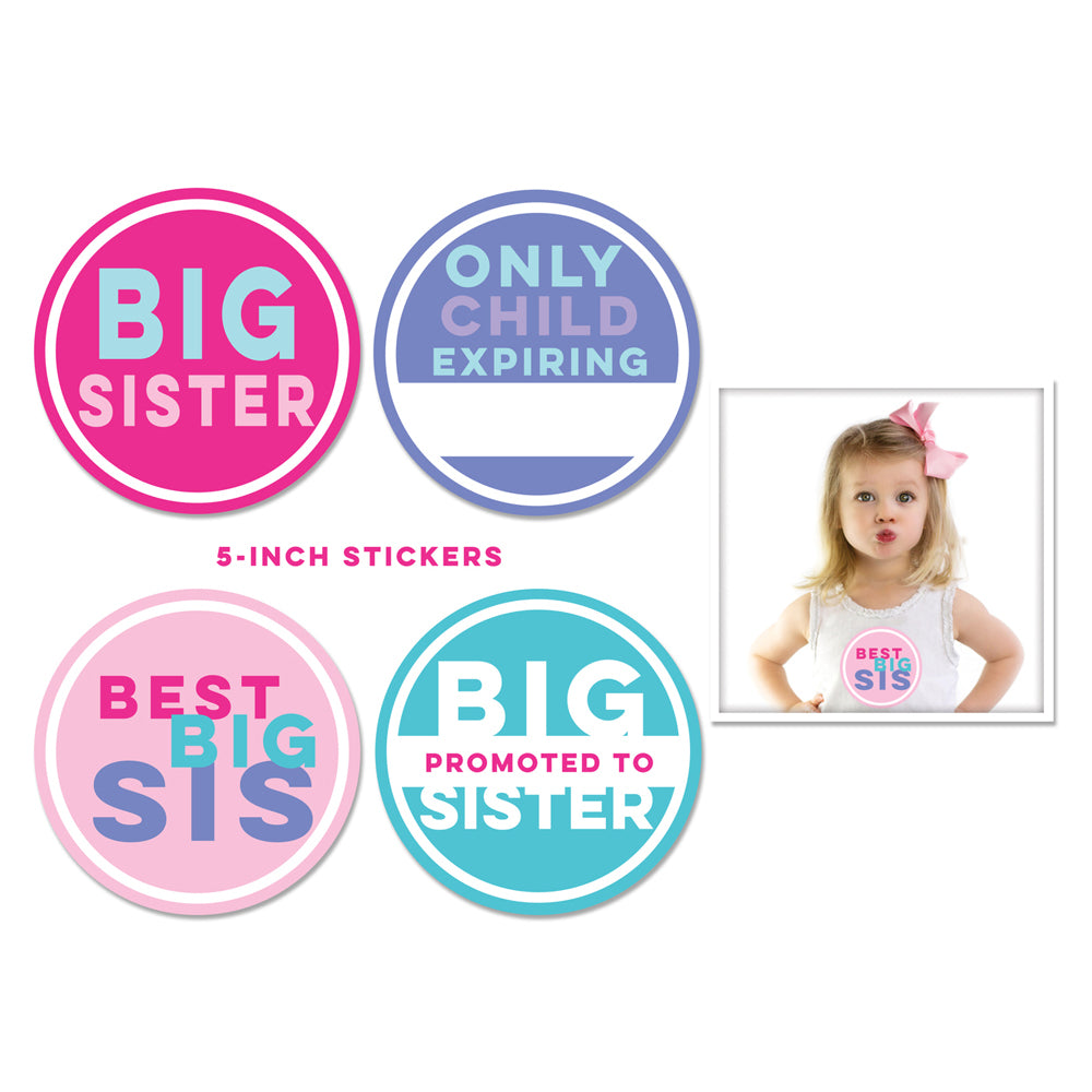 Sticky Bellies Milestone Sticker - Sister – Paveels