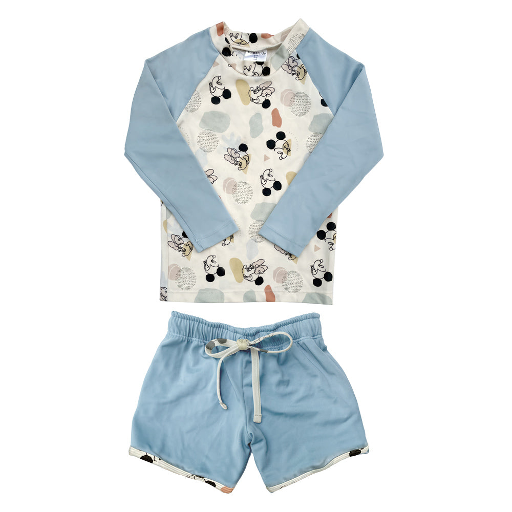 Summertide x Disney Mickey Minnie Mouse Boys Long Rash Guard Set – Paveels
